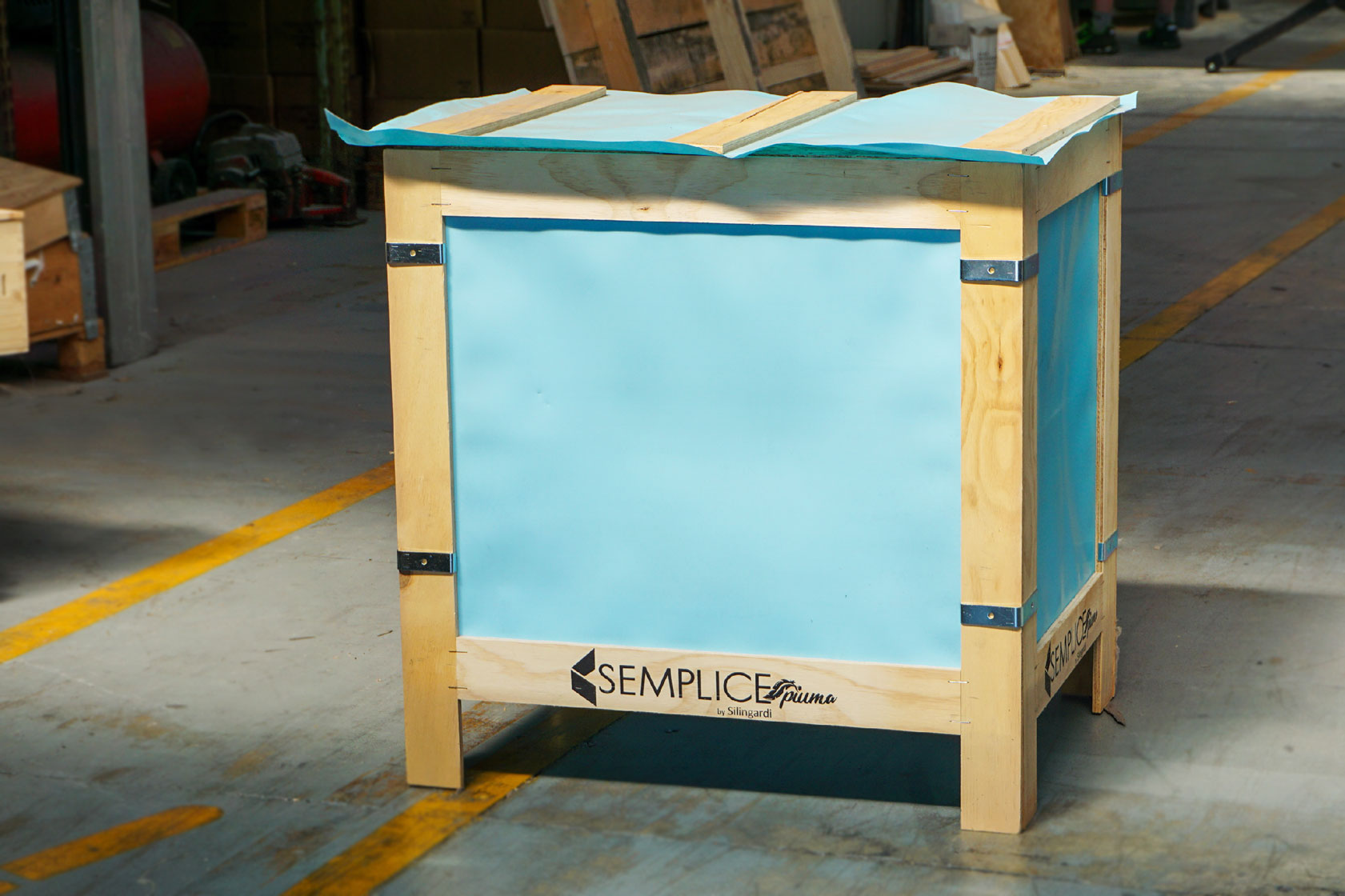 Semplice Industrial Wooden box - wooden boxes | SILBOARD